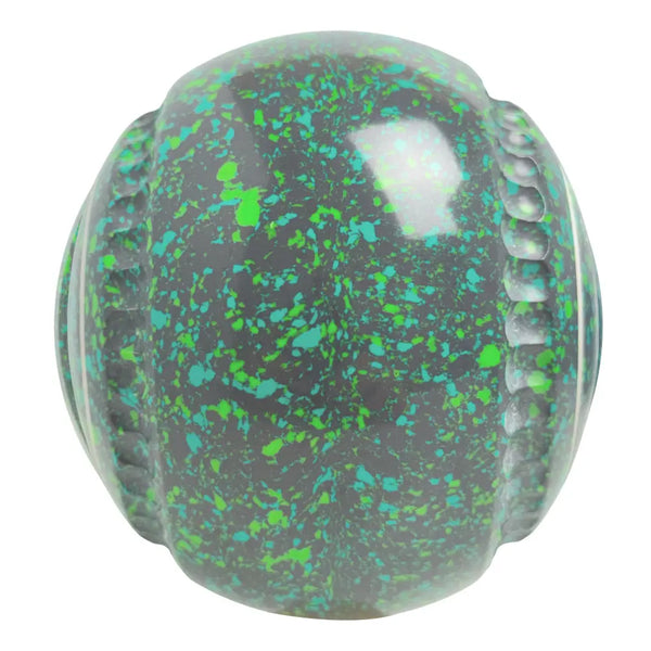 Greenmaster Premier Lawn Bowls Size 4 Heavy Gripped Grey/Blue/Lime ...