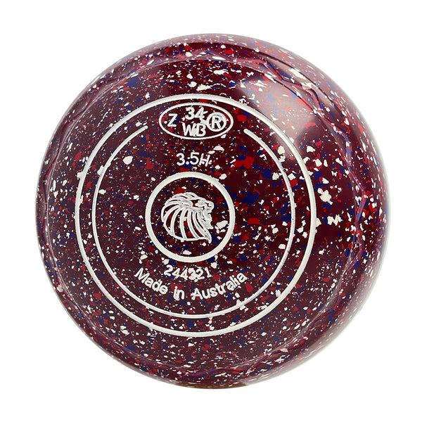 Aero Optima Lawn Bowls 3.5 Heavy Z-Scoop Lava- 244321 | Bowls City Gold ...