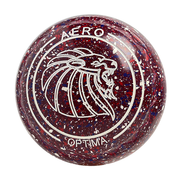 Aero Optima Lawn Bowls 3.5 Heavy Z-Scoop Lava- 244321 | Bowls City Gold ...