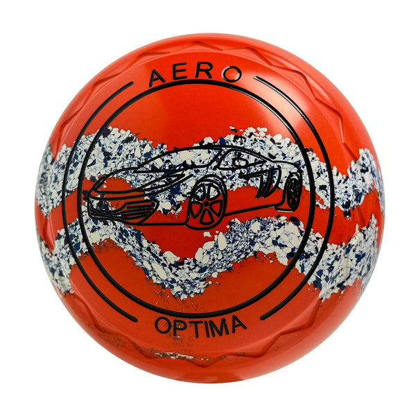 Aero Optima Lawn Bowls 3 Heavy Z-Scoop Orange/Glacier Swirl - 245503 ...