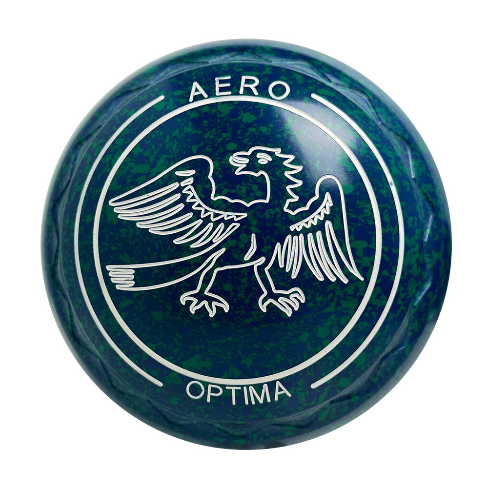 Aero Optima Lawn Bowls 2 Heavy Z-Scoop Aqua - 255899 | Bowls City Gold ...