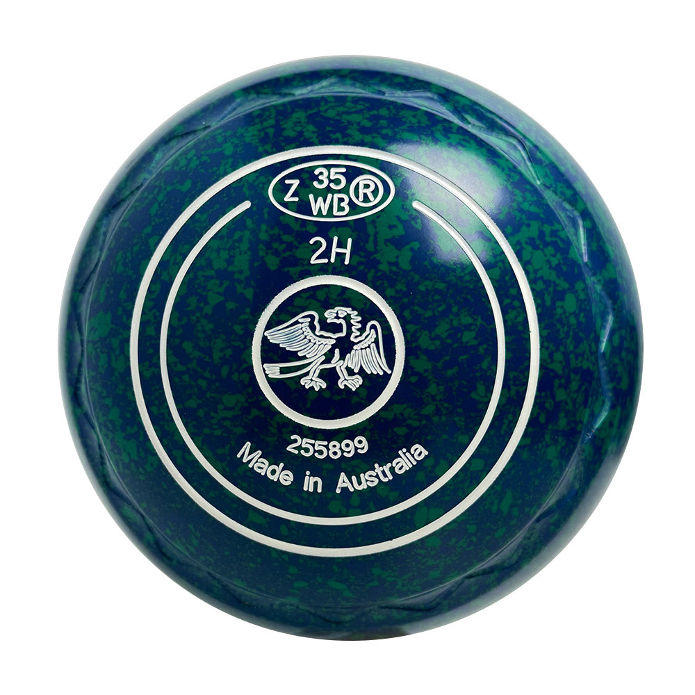 Aero Optima Lawn Bowls 2 Heavy Z-Scoop Aqua - 255899 | Bowls City Gold ...