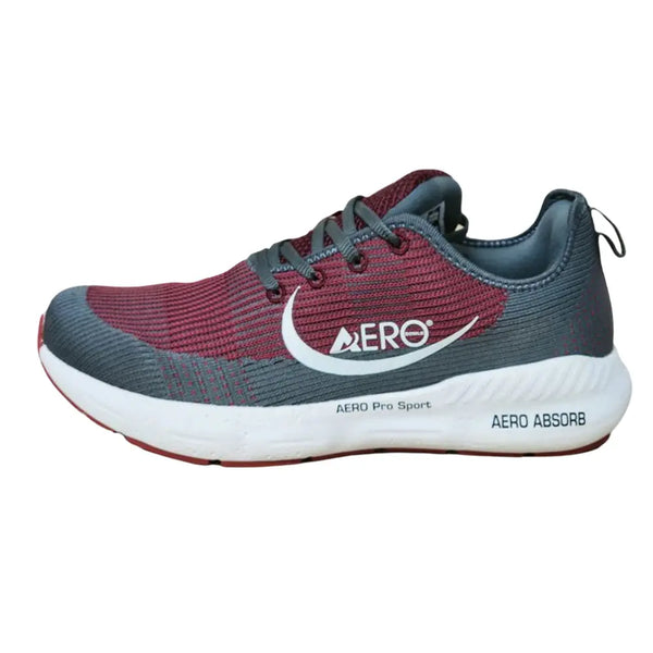 Aero Bowls Utopia Mens Lawn Bowls Shoe - Burgundy