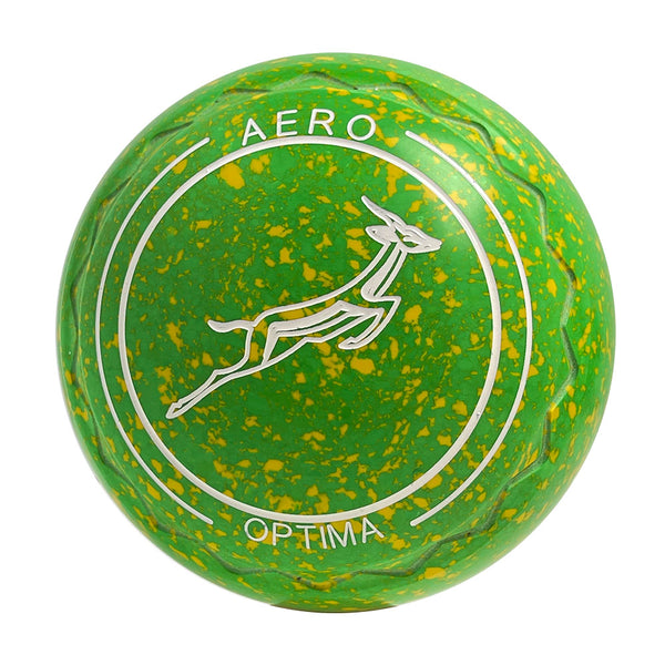 Aero Optima Lawn Bowls 1.5 Heavy Z-Scoop Lime - 241087 | Bowls City ...