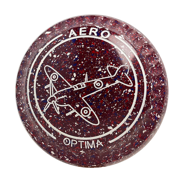 Aero Optima Lawn Bowls 3 Heavy Enhance Grip Lava - 243531 | Bowls City ...