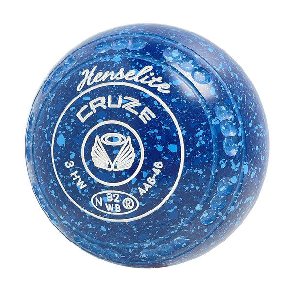 Henselite Cruze Lawn Bowls Size 3 Heavy Gripped - Denim AA6-46 | Bowls ...