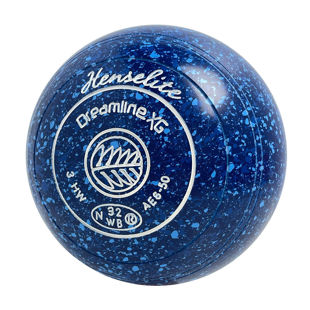 Henselite Dreamline XG Lawn Bowls Size 3 Heavy Non-Gripped - Denim AE6 ...