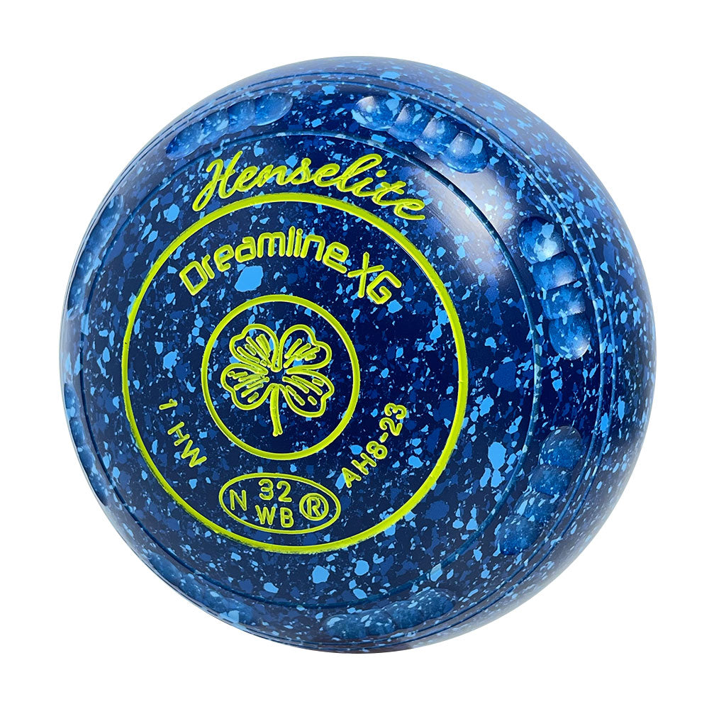 Henselite Dreamline XG Lawn Bowls Size 1 Heavy Gripped - Denim AH8-23 ...
