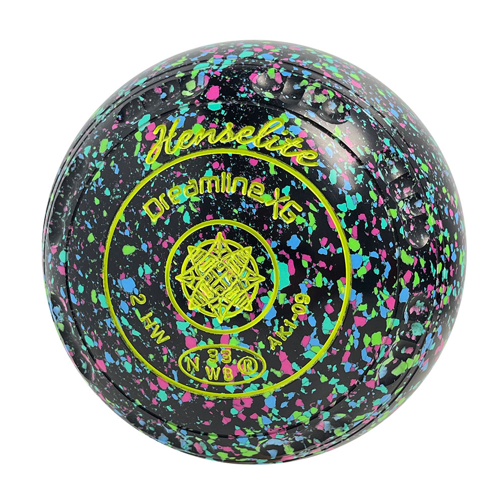 Henselite Dreamline XG Lawn Bowls Size 2 Heavy Gripped - Mystic AK1-09 ...