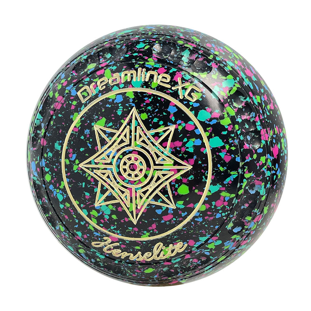 Henselite Dreamline XG Lawn Bowls Size 2 Heavy Gripped - Mystic AK1-15 ...