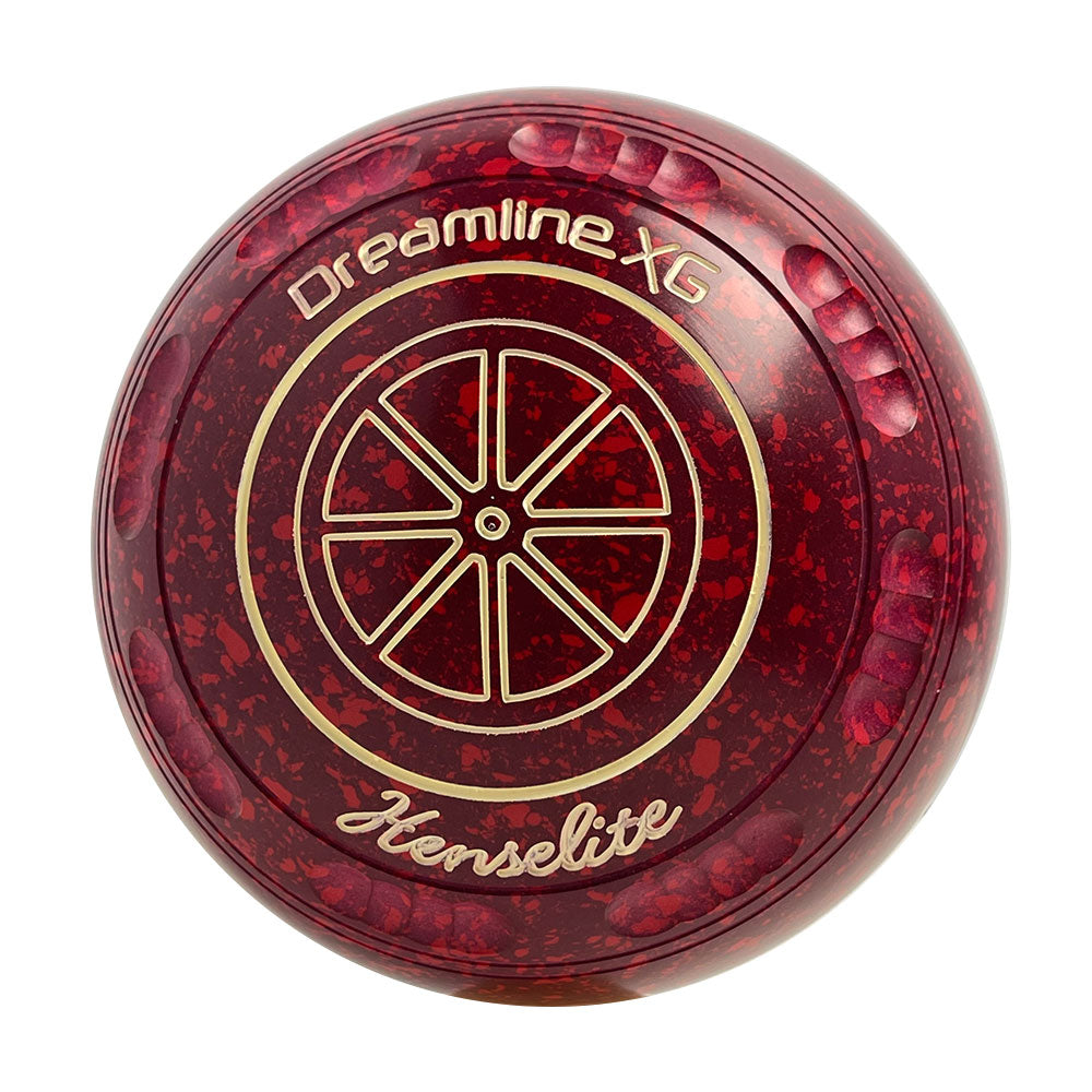 Henselite Dreamline XG Lawn Bowls Size 2 Heavy Gripped - Ruby Rich AA7 ...