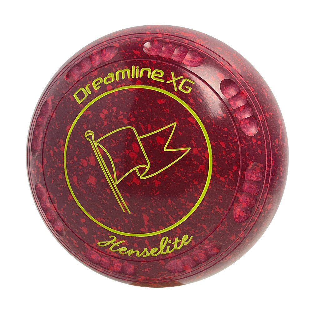 Henselite Dreamline XG Lawn Bowls Size 2 Heavy Gripped - Ruby Rich AJ5 ...