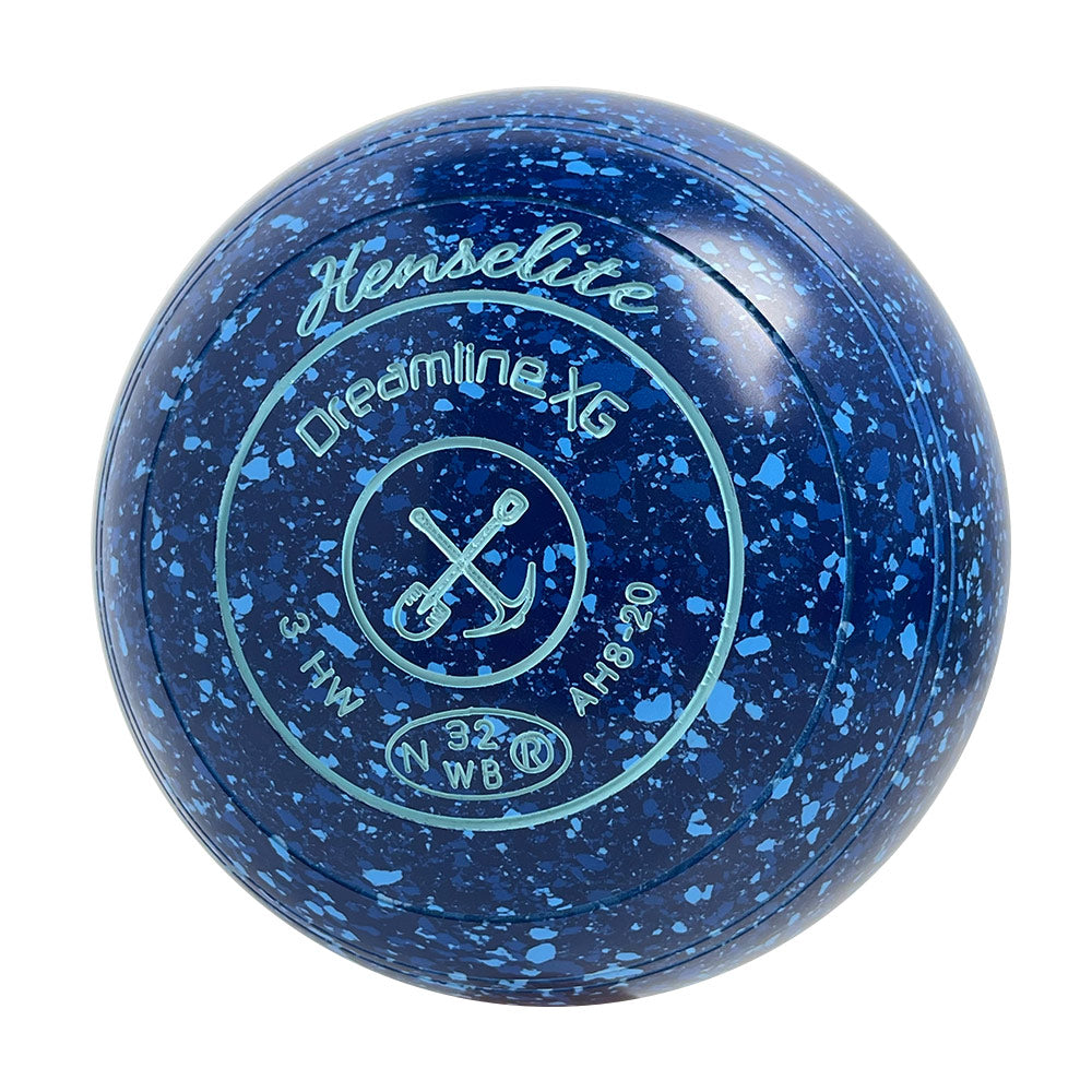 Henselite Dreamline XG Lawn Bowls Size 3 Heavy Non-Gripped - Denim AH8 ...