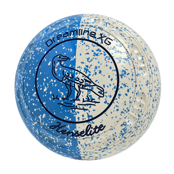Henselite Dreamline XG Lawn Bowls Size 4 Heavy Gripped - Celeste Duo ...
