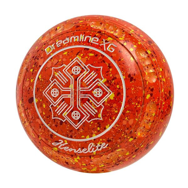 Henselite Dreamline XG LTD Lawn Bowls Size 0 Heavy Gripped - Sunburst