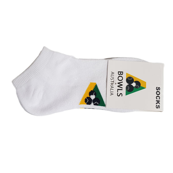 Pal Hosiery Unisex BA Logo Footlet (No Show) Socks | Bowls City Gold Coast