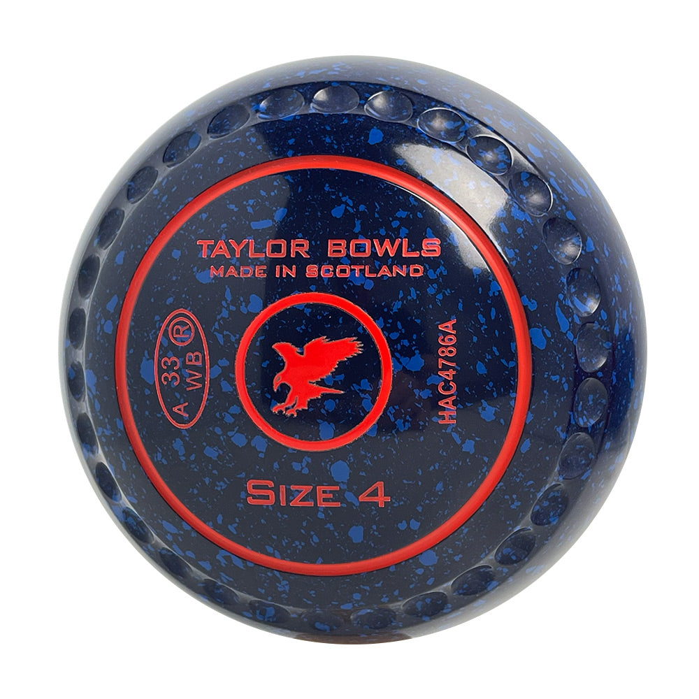 Taylor GTR Lawn Bowls Size 4 Heavy Gripped Blue/Blue HAC4786A | Bowls ...