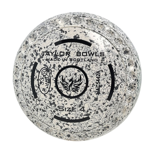 Taylor SR Lawn Bowls Size 4 Heavy Gripped White/Grey - HAC5442A | Bowls ...